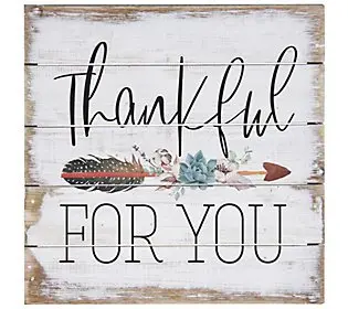 SINCERE SURROUNDINGS Thankful For You Pallet Petite Sincere Surro Undings