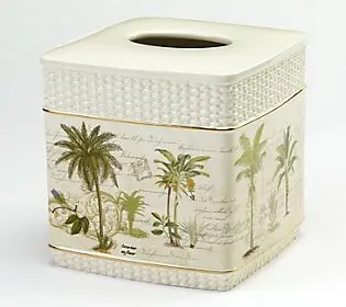 AVANTI LINENS Colony Palm Tissue Cover