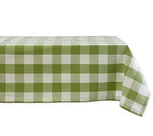 DESIGN IMPORTS Buffalo Check Tablecloth 60x120