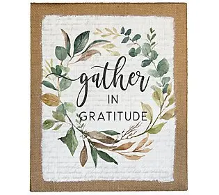 SINCERE SURROUNDINGS Gather In Gratitude Canvas Sincere Surroundi Ngs