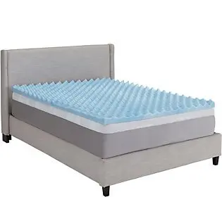SIMMONS Comforpedic Beautyrest 3' Mem. Foam Reversib Le Kg Topper
