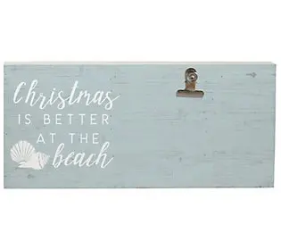 SINCERE SURROUNDINGS Christmas At The Beach Picture Clip By