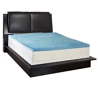 SIMMONS Comforpedic Beautyrest 2' Convoluted Mem. Fo Am Kg Topper