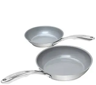 CHANTAL COOKWARE Chantal Induction 21 Steel Fry Pans, Set Of 2
