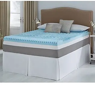 SIMMONS Comforpedic From Beautyrest 5 Zone 3' Gel Memor Y Foamtopperkng
