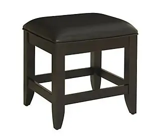 HOME STYLES Bedford Black Vanity Bench - One-color | Editorialist