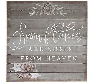 SINCERE SURROUNDINGS Snowflakes Falling Perfect Pallet Sincere Su Rroundings