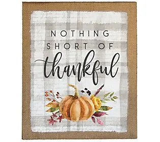 SINCERE SURROUNDINGS Nothing Short Canvas Wall Art