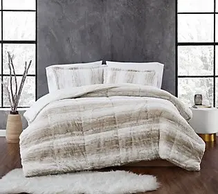 Christian Siriano Snow Leopard Twin Comforter
