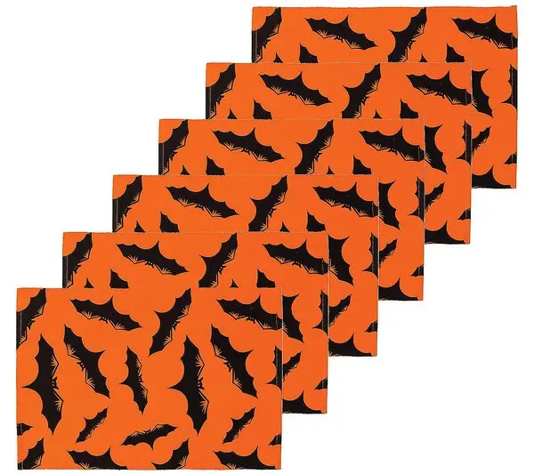 C&F HOME C&f Batty Placemat Set Of 6