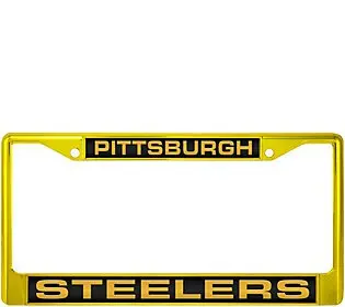 NFL Rico Laser Color Chrome License Plate Frame