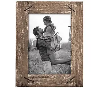 FORESIDE HOME & GARDEN 4'x6' Weathered Frame W/ Nail Accents