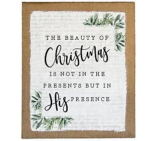 SINCERE SURROUNDINGS The Beauty Of Christmas Canvas Sincere Surro Undings