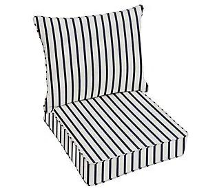 WILLOW SHORE Sunbrella Deep Seating Pillow And Cushion Set