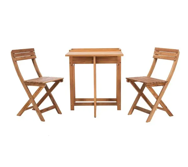 SAFAVIEH Walten Flower Shelf 3-piece Bistro Set Safav Ieh
