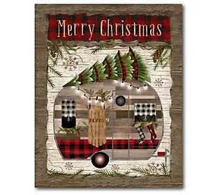 COURTSIDE MARKET Buffalo Check Camper 12x18 Ca Nvas