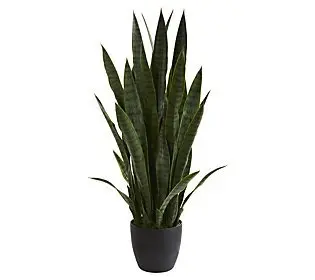 NEARLY NATURAL 38' Sansevieria Artificial Plant