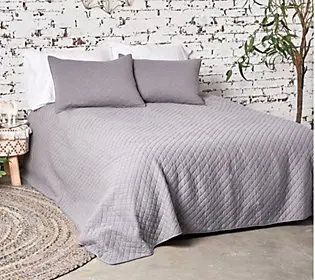 C&F HOME Carol & Frank Jersey Gray Full/queen Quilt