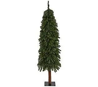 NEARLY NATURAL 5' Grand Christmas Tree On Natural Trunk Nea Ly Natural