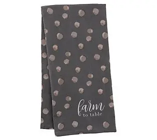 KARMA GIFTS Farm To Table Set Of 3 Tea Towel