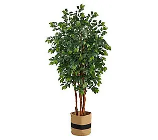 NEARLY NATURAL 7' Sakaki In Natural Cotton Planter Nearly N Tural