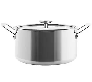 CHANTAL COOKWARE Chantal 3.clad 5-quart Sauteuse With Glass Lid - One ...