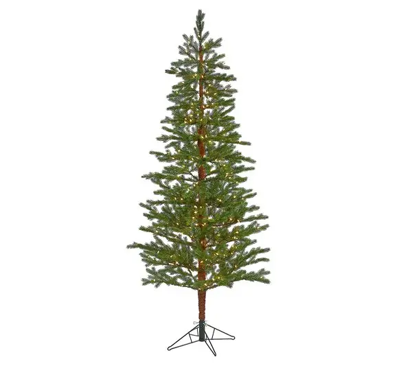 NEARLY NATURAL 7.5' Fairbanks Fir Tree W/350 Cl Ar Led