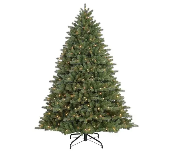 PULEO INTERNATIONAL Puleo 6.5' Pre-lit Douglas Fir Premier Christma S Tree