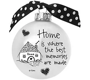 THE CHILDREN OF THE INNER LIGHT Home Is Where Glass Ornament Inspired Marc I