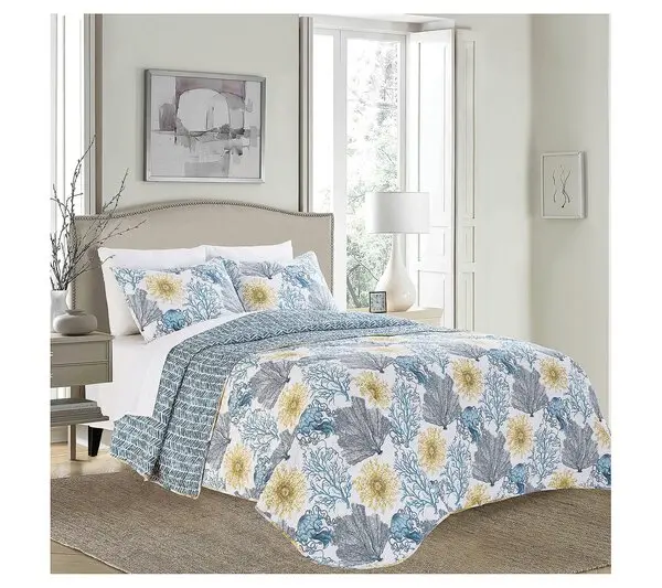 C&F HOME Monterey Mist King Bedspread Valerie