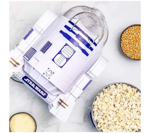 UNCANNY BRANDS Star Wars R2d2 Hot Air Popcorn M Aker
