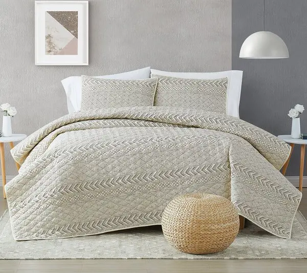 BROOKLYN LOOM Chase Full/queen Quilt Set