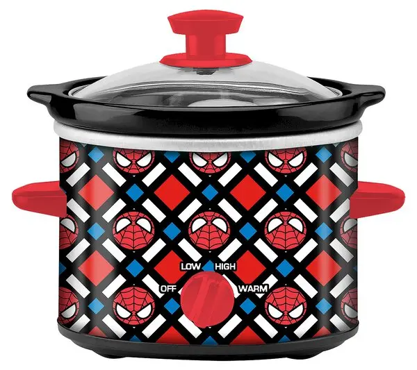 UNCANNY BRANDS Marvel's Spider-man Chibi 2 Quart Slow Cooker - One ...