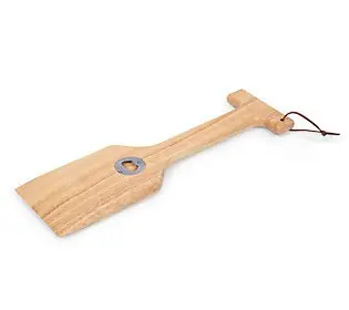 PICNIC TIME Hardwood Bbq Grill Scraper With Bot Tle Opener