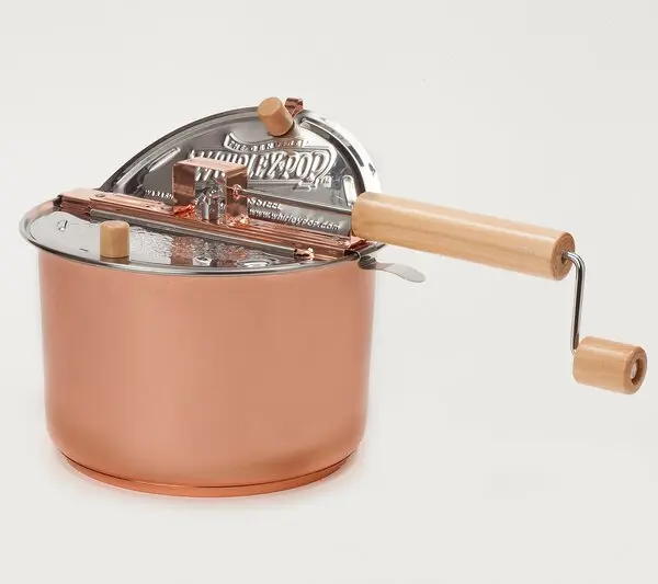 WABASH VALLEY FARMS Copper Plated Whirley-pop
