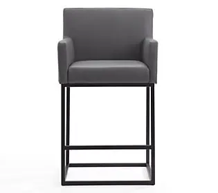 MANHATTAN COMFORT Ambassador 38' Metal Counter Height Bar Stool