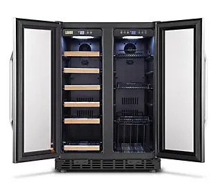 LANBO Dual Zone Compressor Wine Cooler