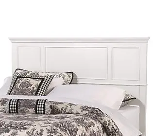 HOME STYLES Naples White King Headboard
