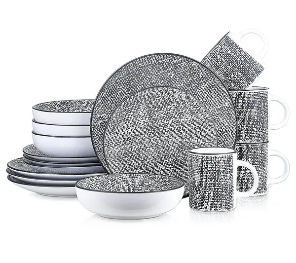 STONE + LAIN Sophie 16-piece Stoneware Set