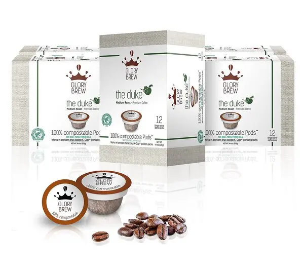 GLORYBREW The Duke 60-ct Medium Roast Compostab Le Coffee Pods