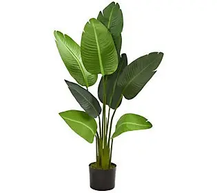 NEARLY NATURAL 4' Travelers Palm Artificial Tree Nearly Nat Ural