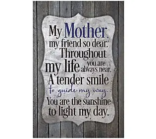 Dexsa Targa In Legno Con Cavalletto 'My Dear Friend… New Horizons' - Regalo Ispirazionale 15,2x22,9 Cm - 5