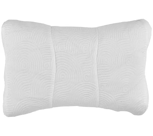 TEMPUR-PEDIC Cool Luxury Zippered Contour Pillo W Protector