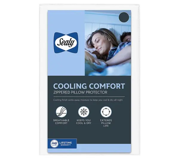 SEALY Cool Comfort Pillow Protector-king