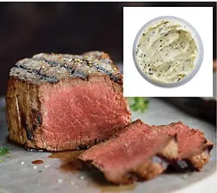 KANSAS CITY STEAK Co Filet Mignon & Roast Ed Garlic Butter