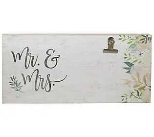 SINCERE SURROUNDINGS Mr. & Mrs. Picture Clip By