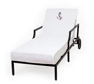LINUM HOME TEXTILES Linum Home Anchor Embroidered Std L Ounge Cover
