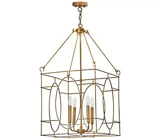 SAFAVIEH Margot 4 Light 18' Dia Adjustable Pendant Sa Favieh
