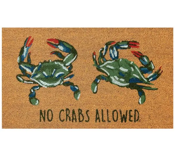 LIORA MANNE Natura No Crabs Allowed Mat Natural 18' X 30