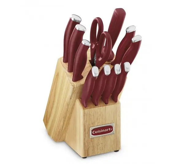CUISINART Colorpro Collection 12-piece Red Stai Nless Set